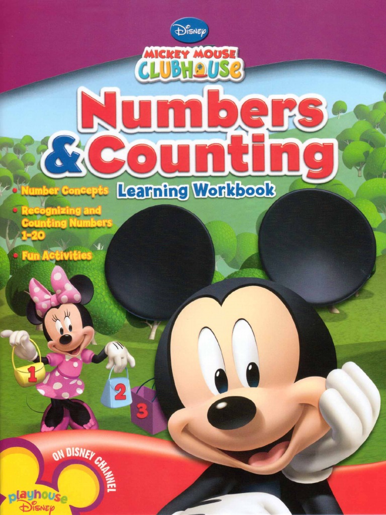 (Disney) Mickey Mouse Clubhouse Numbers and Org | PDF