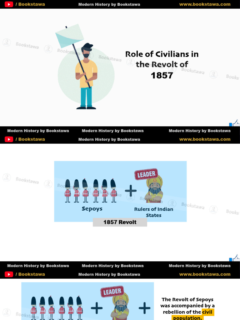 09 07 1857 Revolt - Role of Civilians | PDF | Indian Rebellion Of 1857 ...
