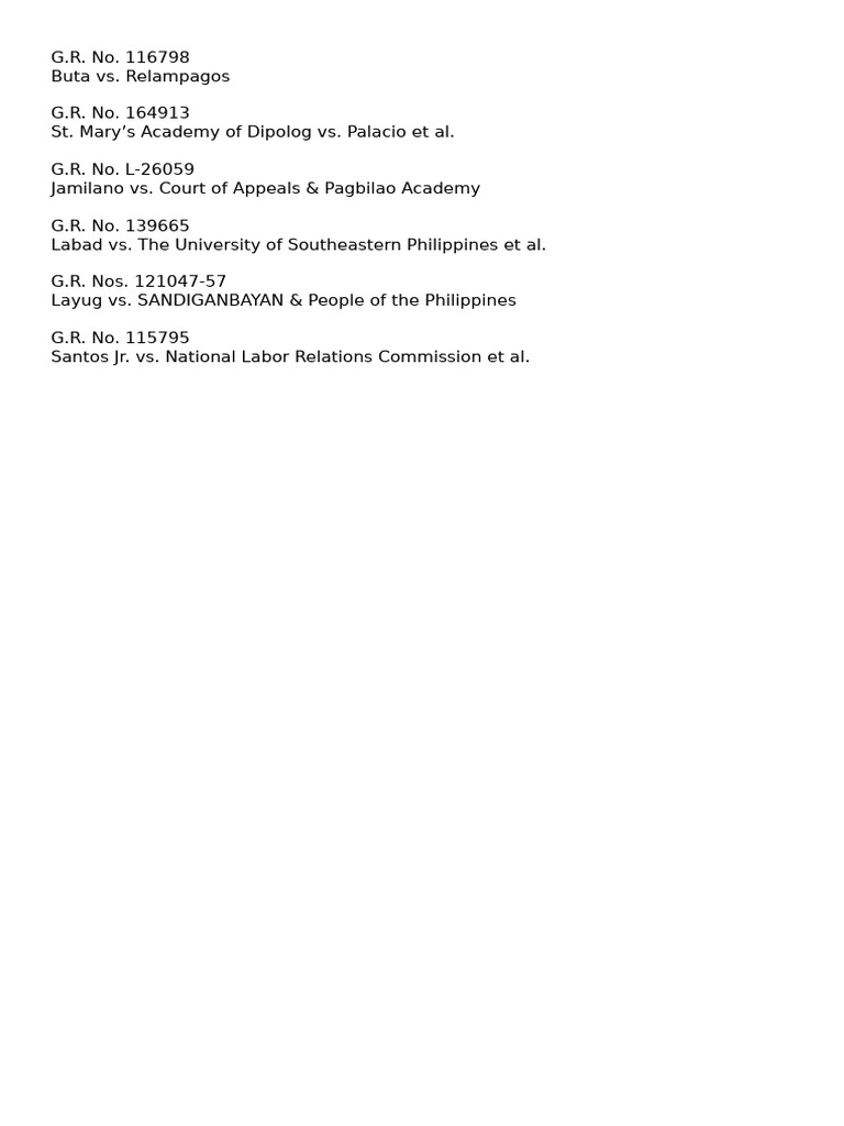 Court Cases | PDF