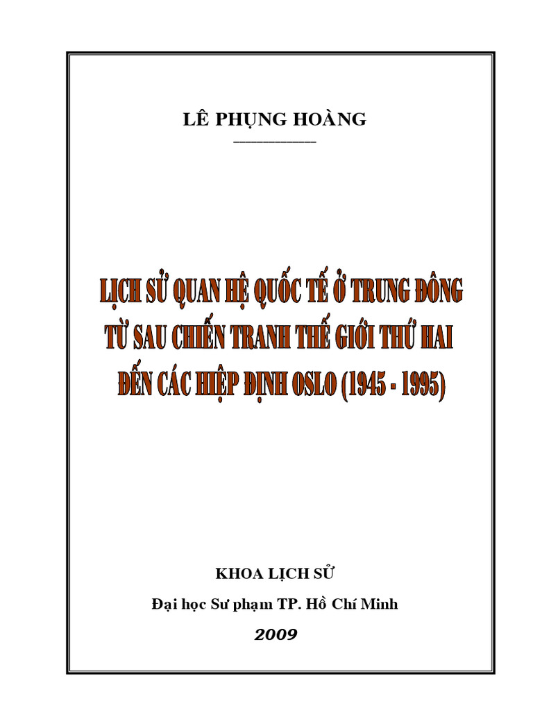 QHQT Trung Dong | PDF