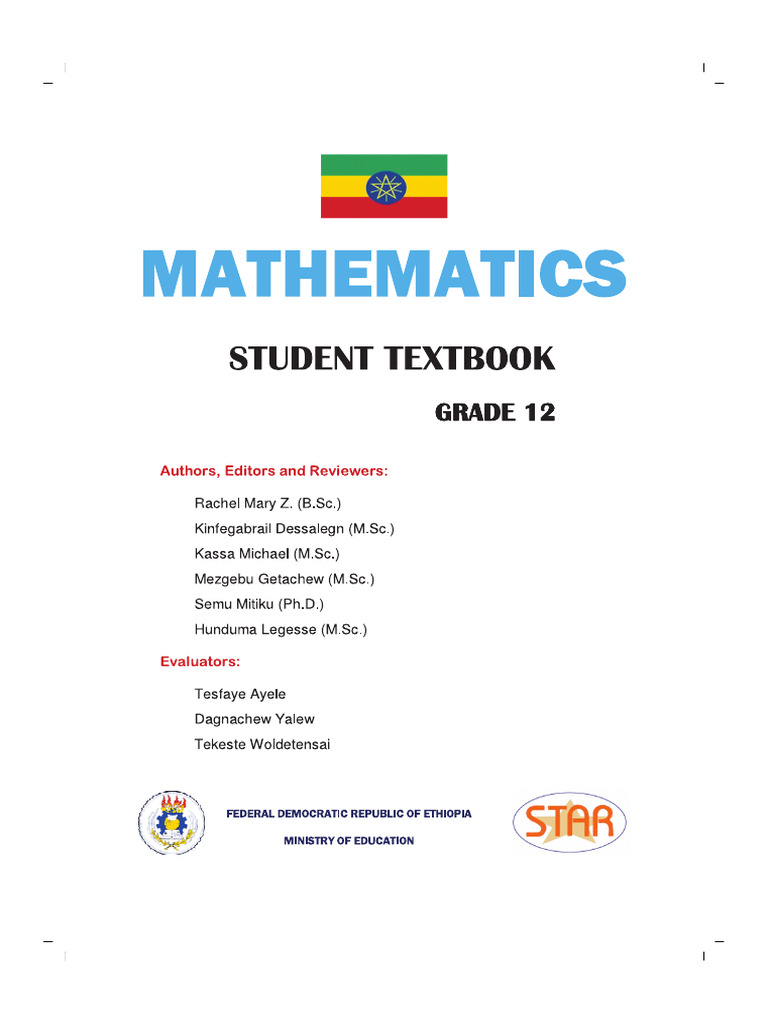 Maths G12 | PDF