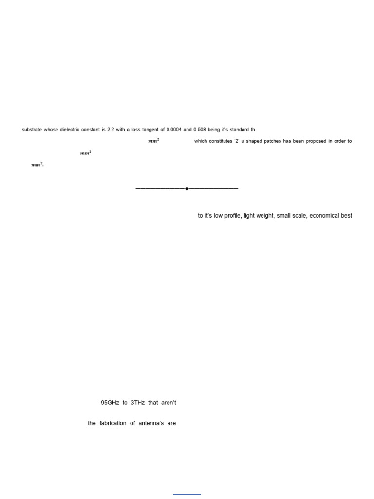 A Novel Design and Simulation of U Shaped Microstrip Patch Antenna For Future 5g Mobile ...