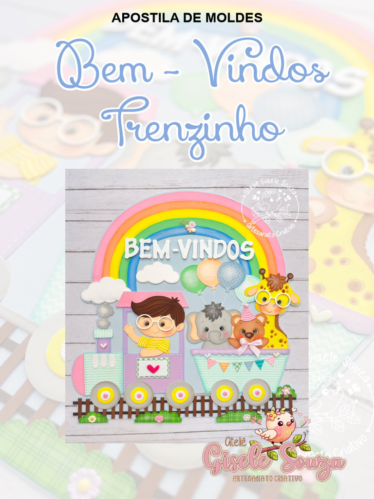 Apostila Bem Vindos Trenzinho e8d1hs | PDF | Cor | Arco-íris