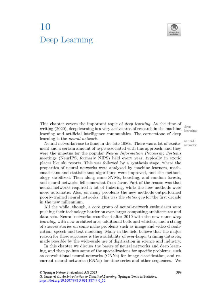 05 Neural Net & DL | PDF | Deep Learning | Regression Analysis