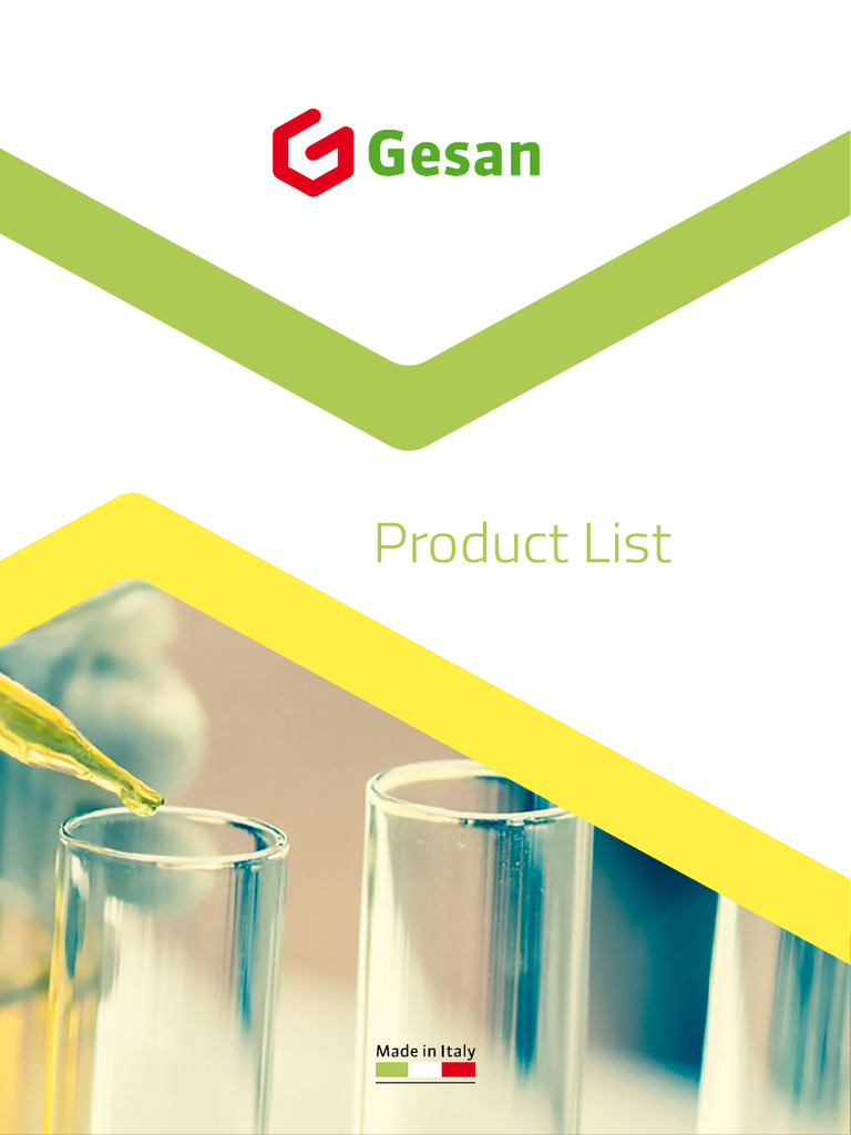 Gesan Product List 2023 | PDF | Glycated Hemoglobin | High Density ...