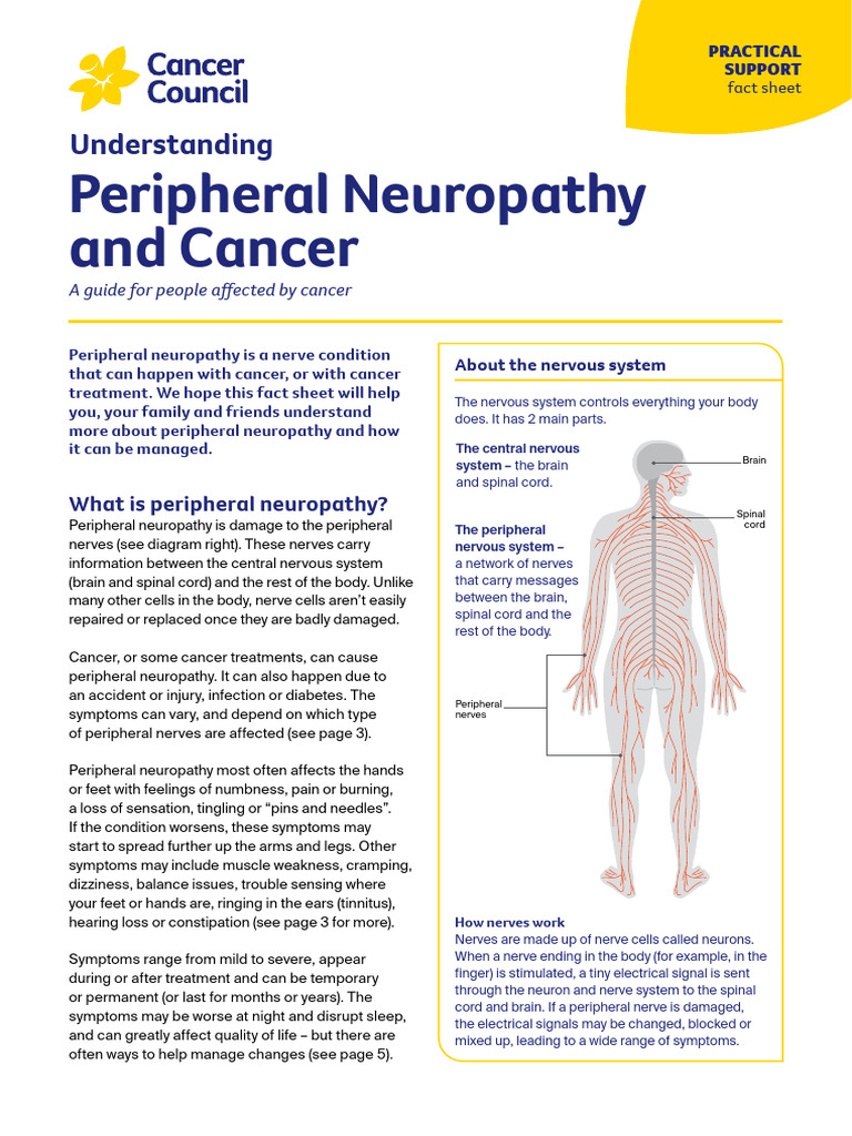 Managing Peripheral Neuropathy in Cancer | PDF | Peripheral Neuropathy ...
