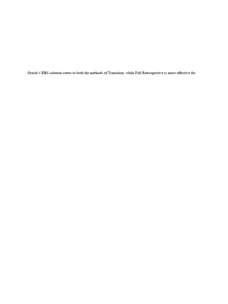 Transition Process | PDF | International Financial Reporting Standards