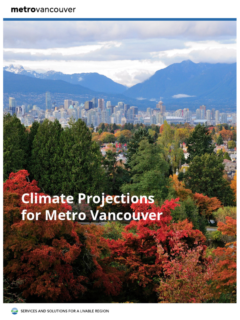 Metro Vancouver Climate Projections Report | PDF | Nature | Global ...