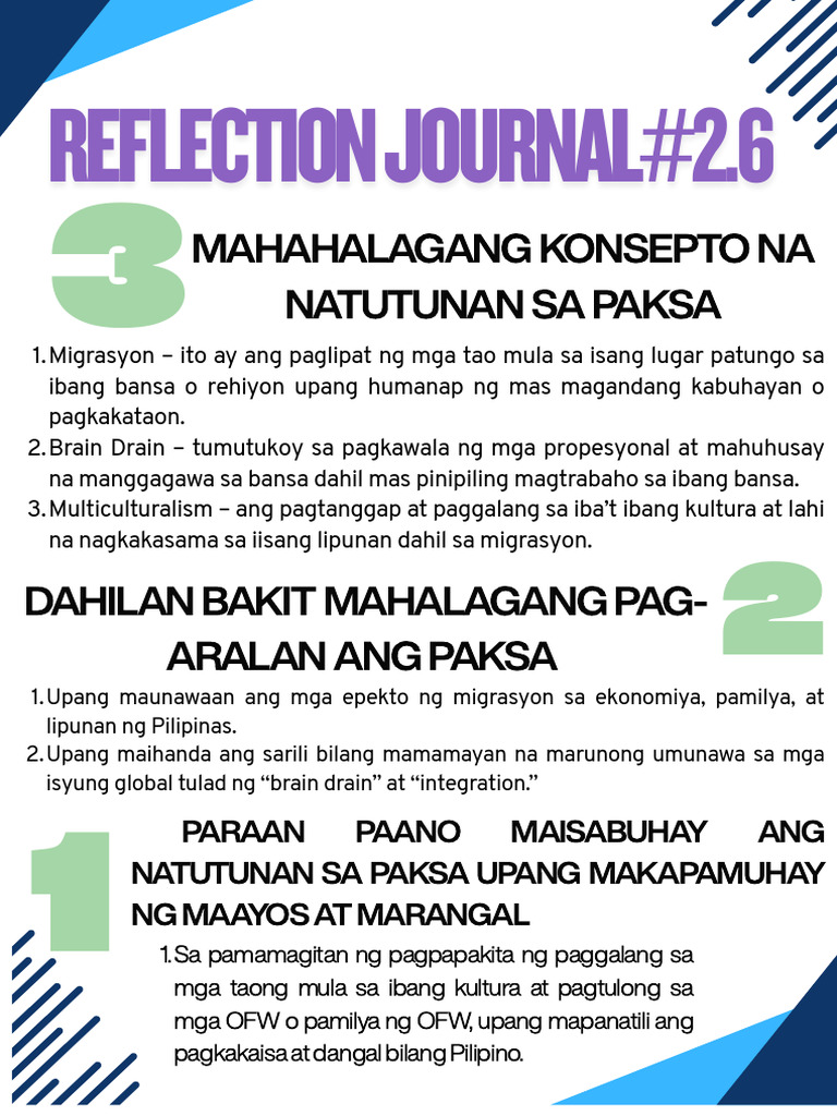 AP Q2 Refelction Journal#6 | PDF