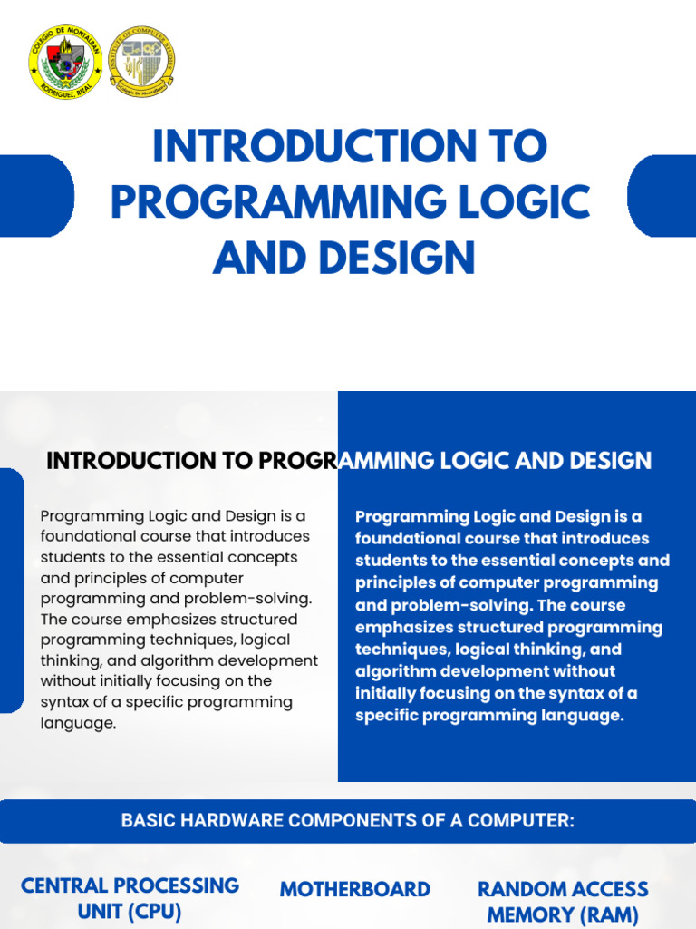 Lecture 1computer Logdegin 1 | PDF | Computer Data Storage | Computer ...