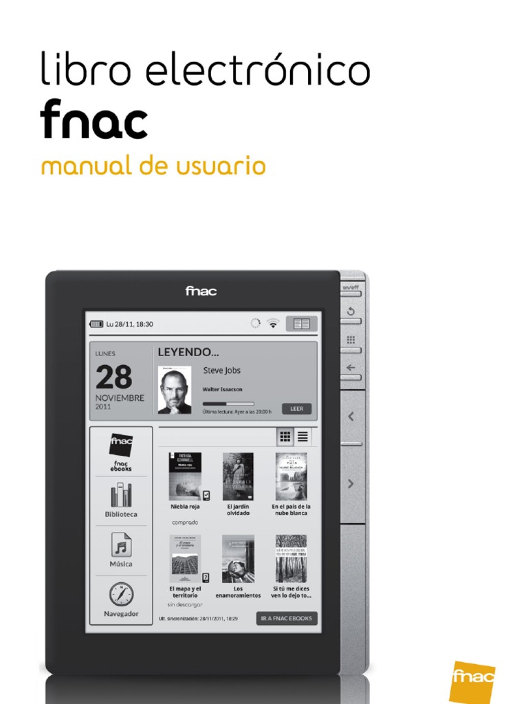 Manual Libro Electronico Fnac | E Books | USB
