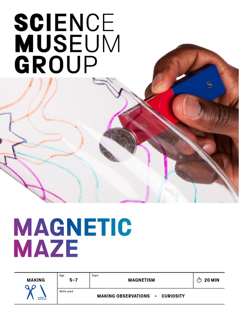 SMG Learning Activities Magnetic Maze | PDF | Magnet | Magnetism