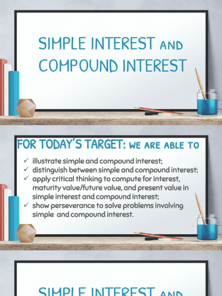 Simple vs Compound Interest Explained | PDF | Interest | Compound Interest