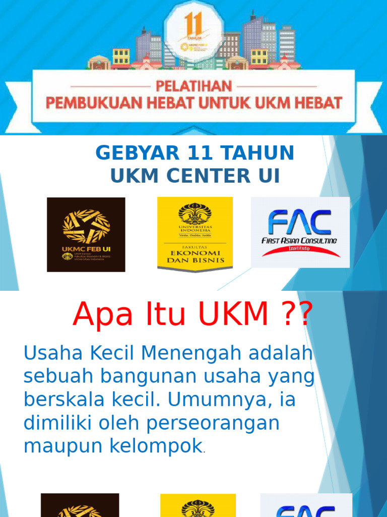 Modul Seminar UKMC UI - Sesi I | PDF