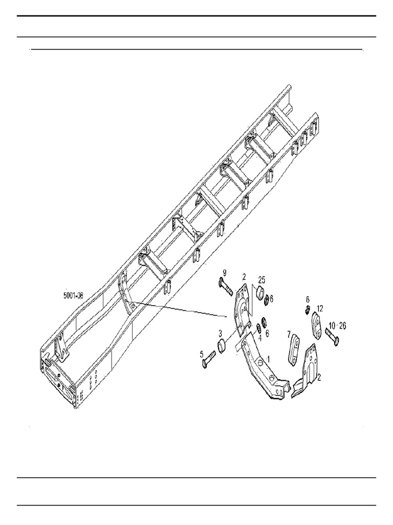 50 01 43 Gearbox Cross Member | PDF