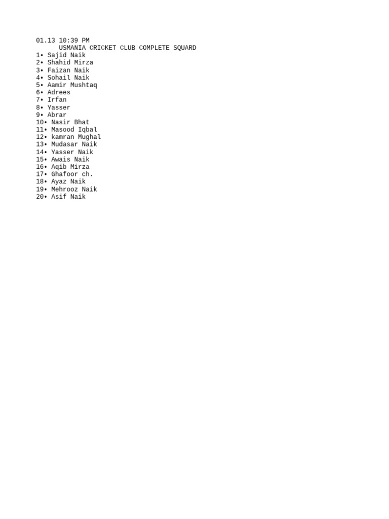 Notes 20240113224025 | PDF