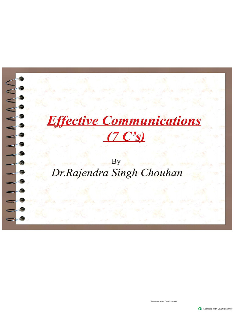 Effective Communication | PDF