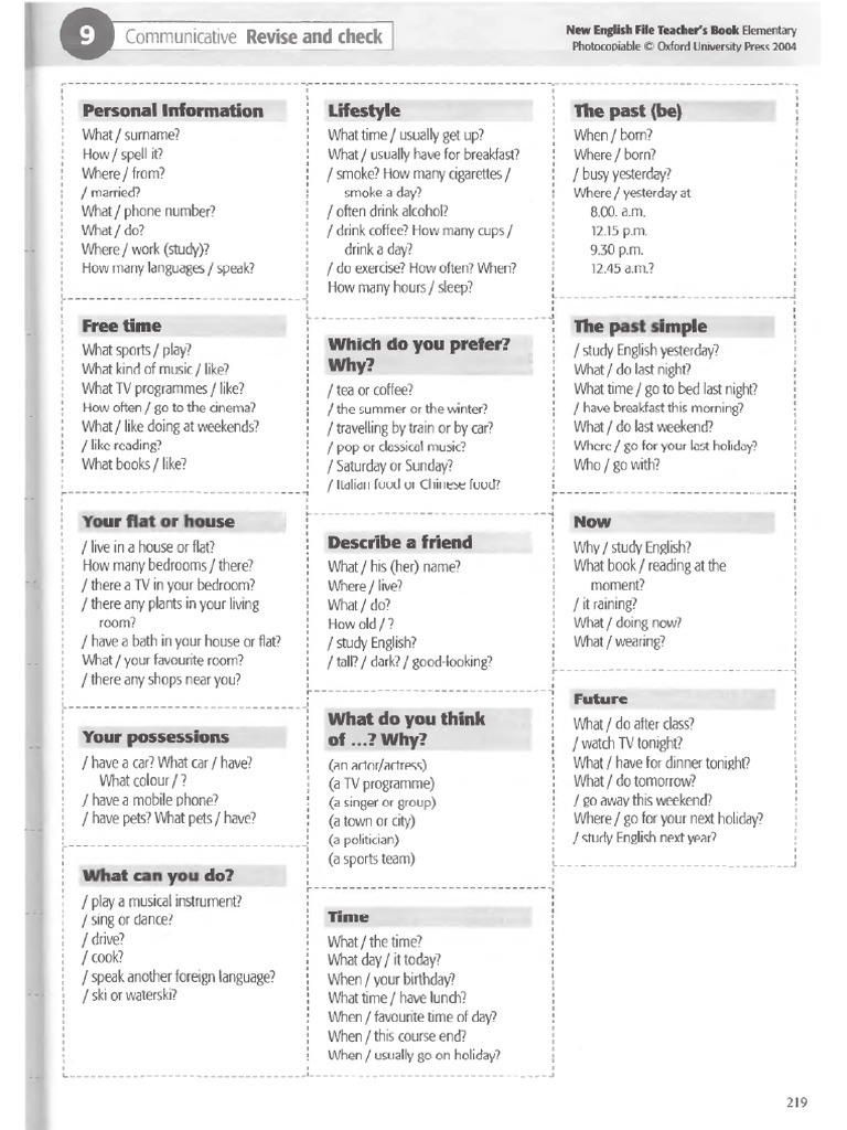 Speaking Questions | PDF