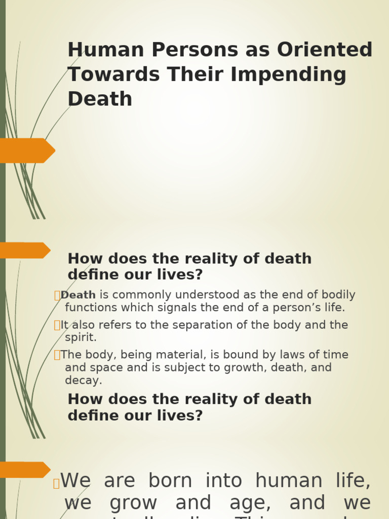 Embracing Death to Find Life's Meaning | PDF | Suffering | Happiness