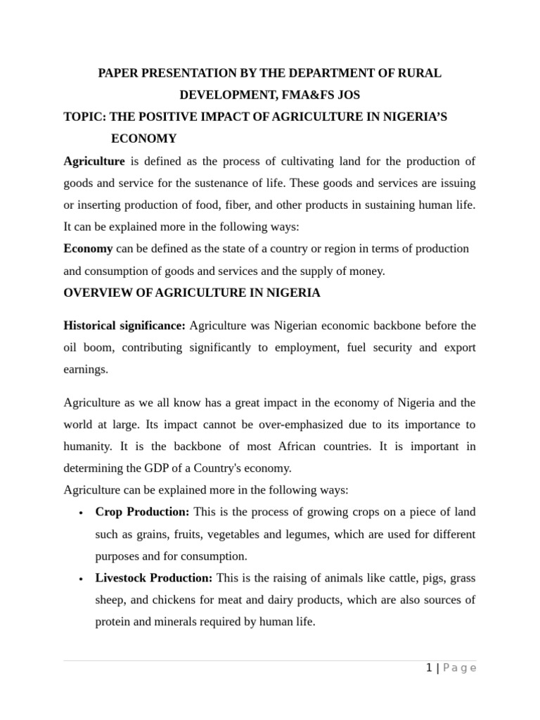 Paper Presentation by The Department of Rural Development | PDF | Agriculture | Infrastructure