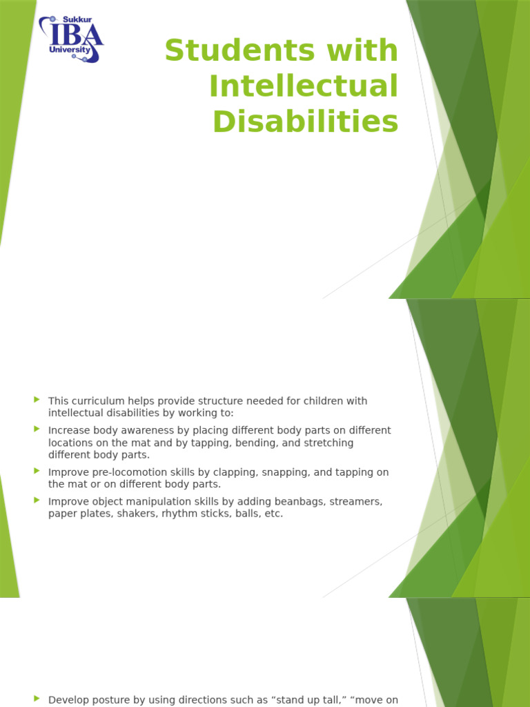 Curriculum for Students with Disabilities | PDF
