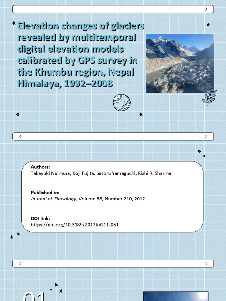 Research Analysis Glacier Melting | PDF | Glacier | Ice