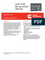 Cummins Pcc3 3 Powercommand Controltechnical Training | PDF | Cummins ...