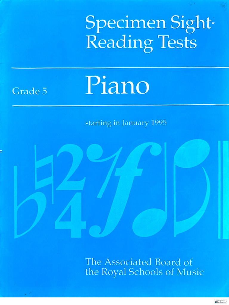 Sight Reading Grade 5 | PDF
