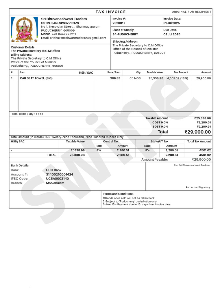 The Private Secretary To C.M Office | PDF | Taxes | Public Finance