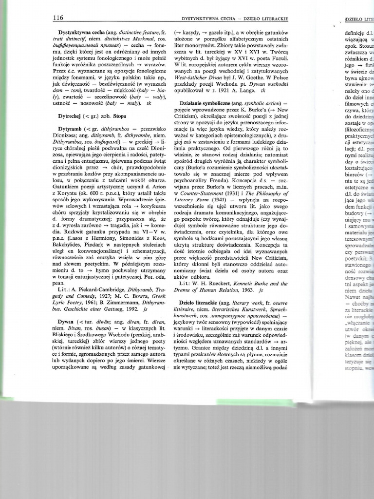 1 Slownik Dzielo Literackie | PDF