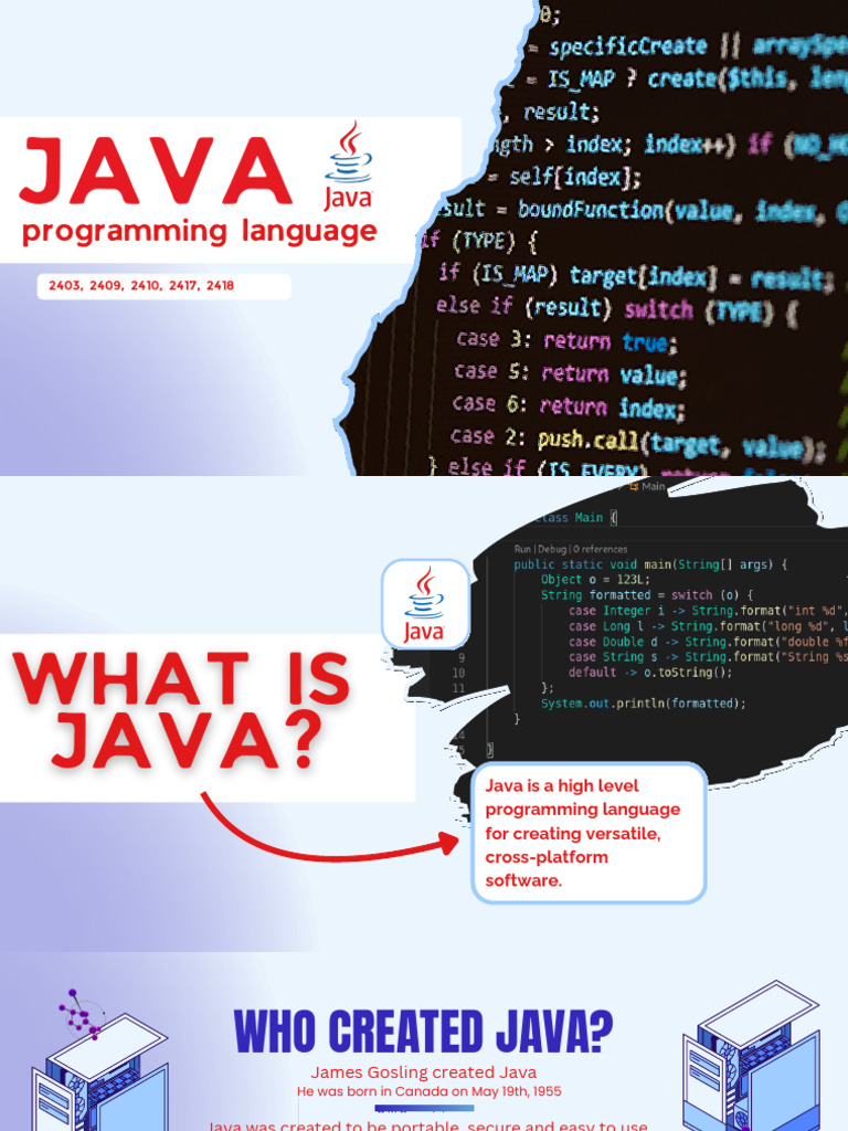 Java Presentation | PDF