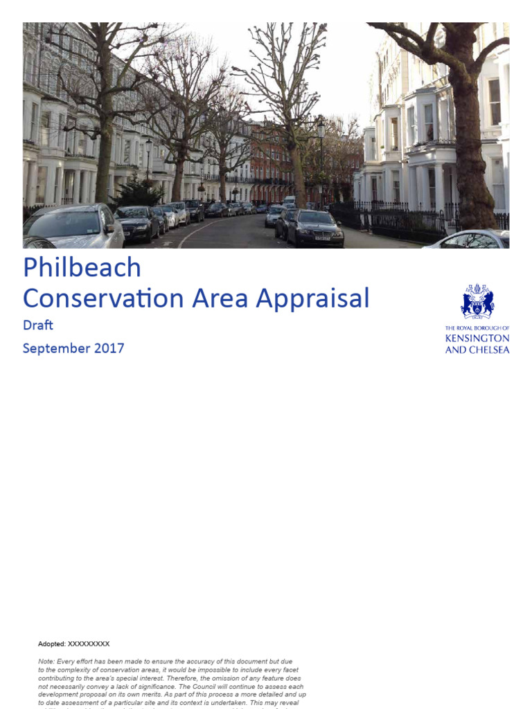 Philbeach CAA - Draft - Lowres | PDF | Environmental Design