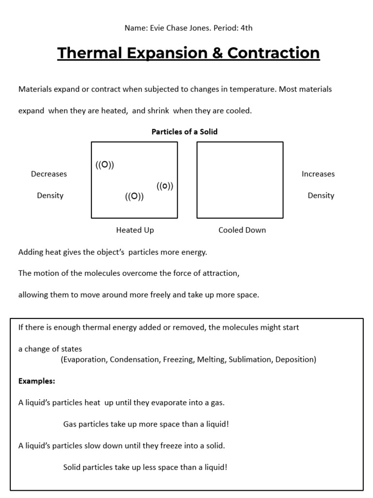 Thermal Expansion | PDF