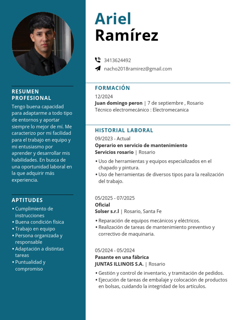 Ariel CV | PDF