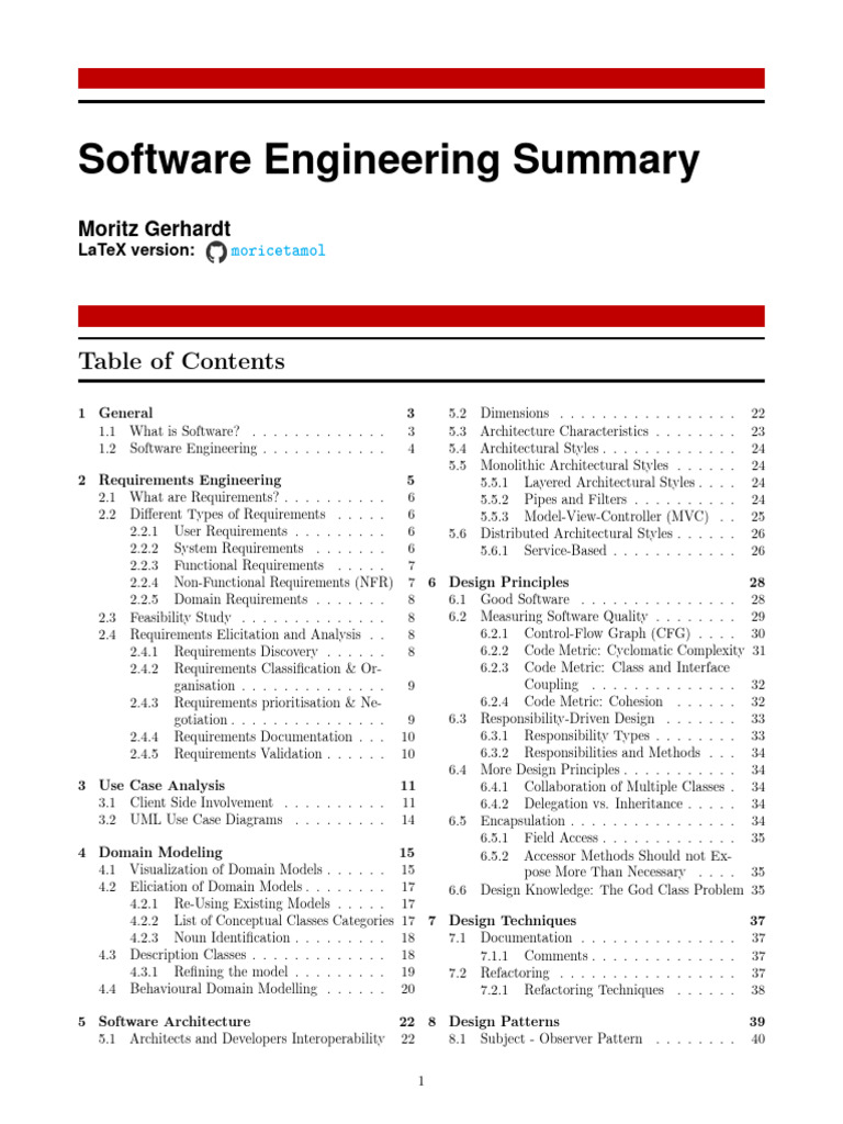 Comprehensive Software Engineering Guide | PDF | Use Case | Model–View ...