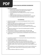 Physics Practical Viva Questions | PDF