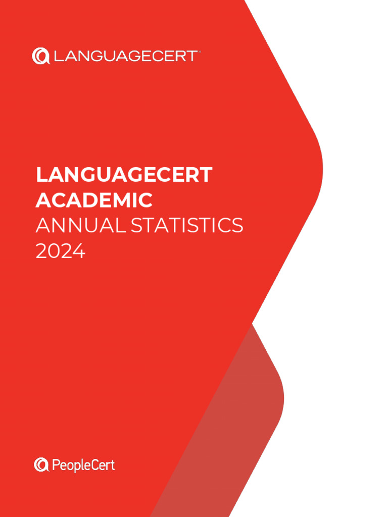 LANGUAGECERT Academic Test Statistics 2024 | PDF | Cronbach's Alpha ...