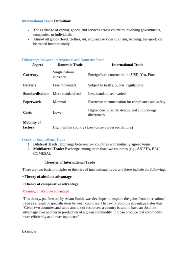 International Trade as Economics Assignment[1] | PDF | Exchange Rate | Balance Of Payments