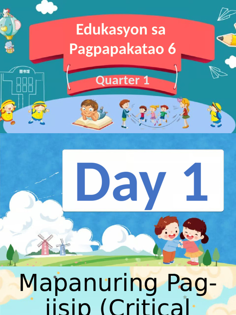 Esp6 q1w1 Melc | PDF