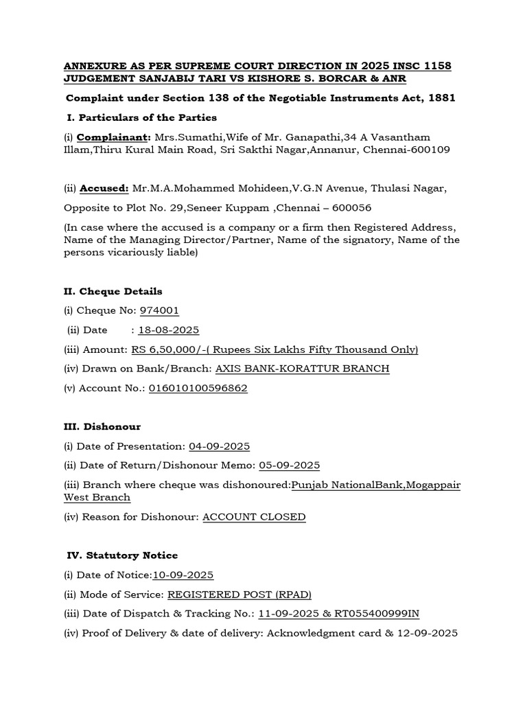 Annexure Supreme Court | PDF