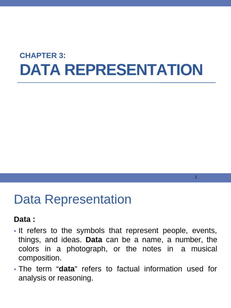 Unit 3 Data Representation | PDF | Decimal | Multiplication
