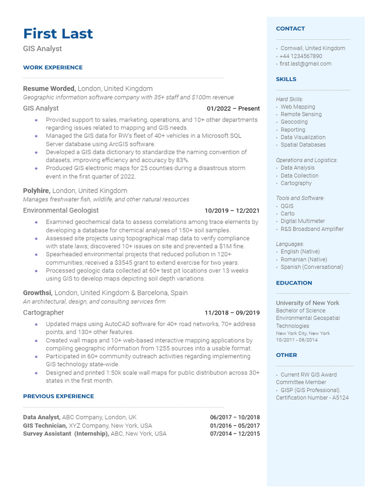 Gis-Analyst - Template 18 | PDF | Geographic Information System | Data