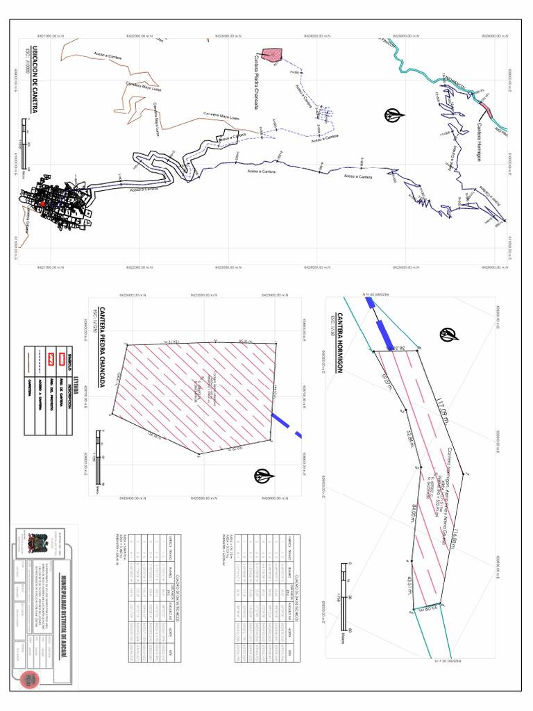 Plano Cantera 01 | PDF