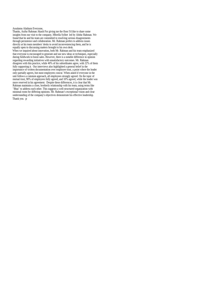 Script Leader's View | PDF