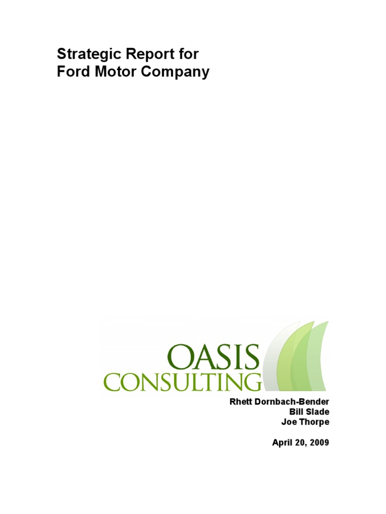 F | PDF | Ford Motor Company | General Motors