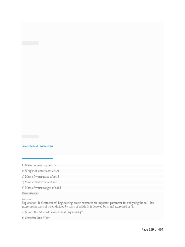 Geotechnical Engineering | PDF | Geotechnical Engineering | Density