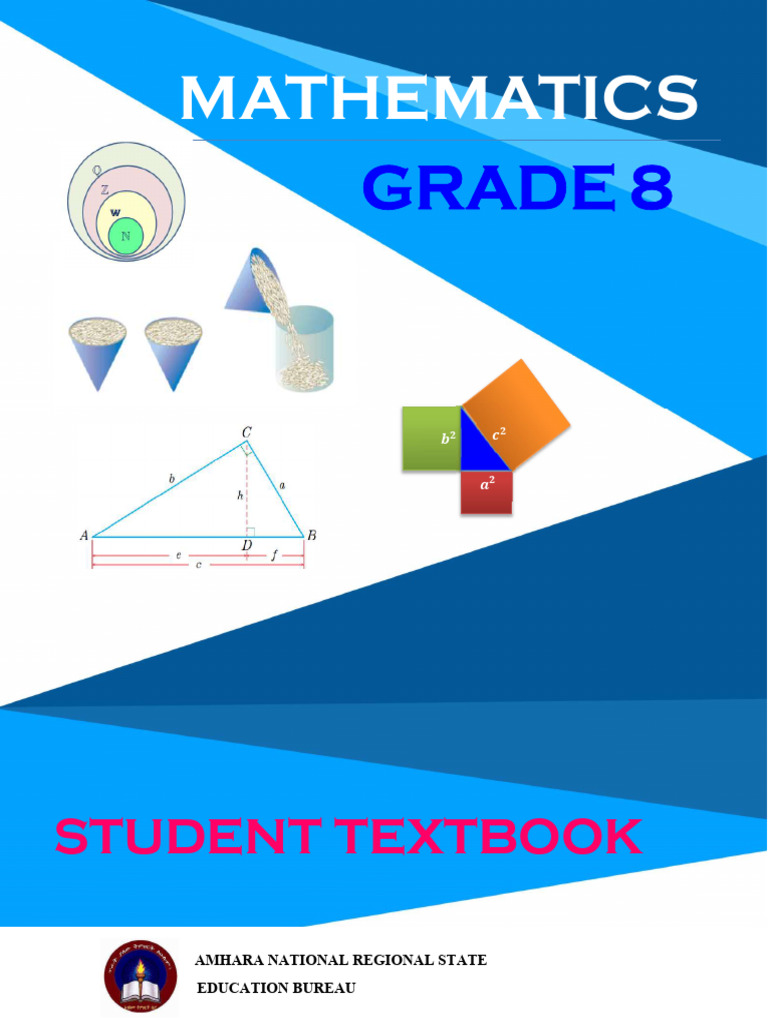 Grade 8 Mathematics Textbook Guide | PDF | Numbers | Rational Number