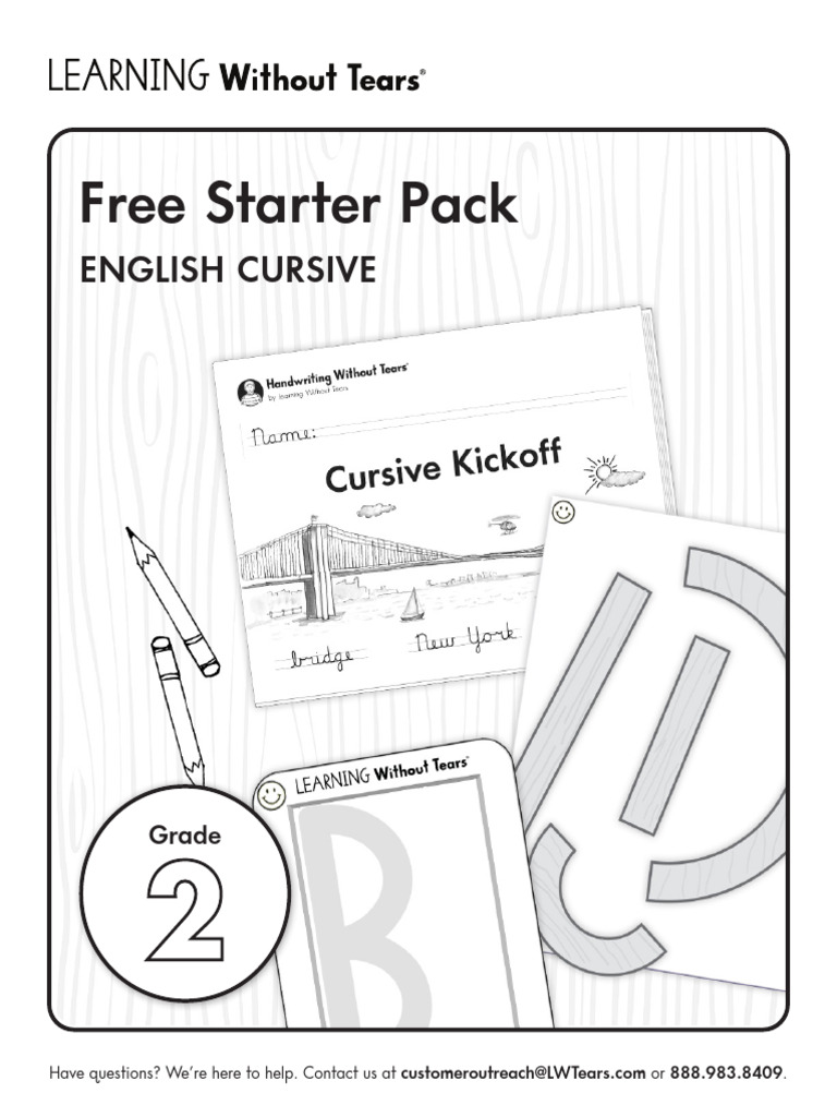Learning Without Tears - 2nd Grade Cursive Guide | PDF | Writing