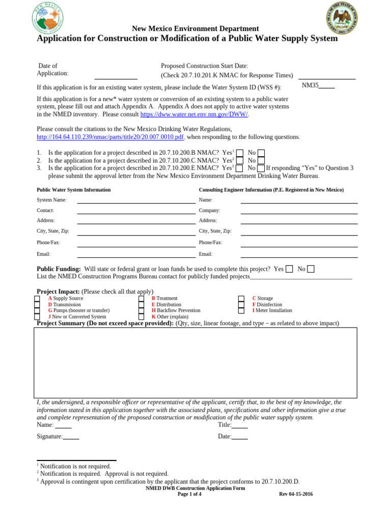 Construction Application 060316 | PDF | Specification (Technical ...