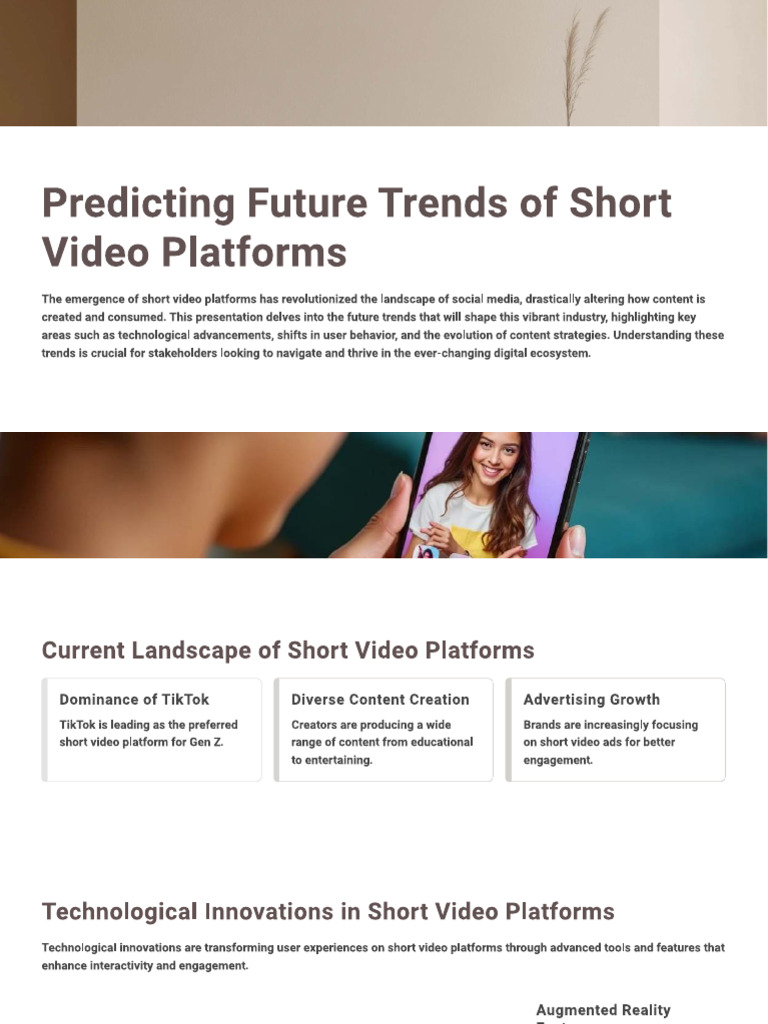 Predicting Future Trends of S... | PDF | Augmented Reality | Internet